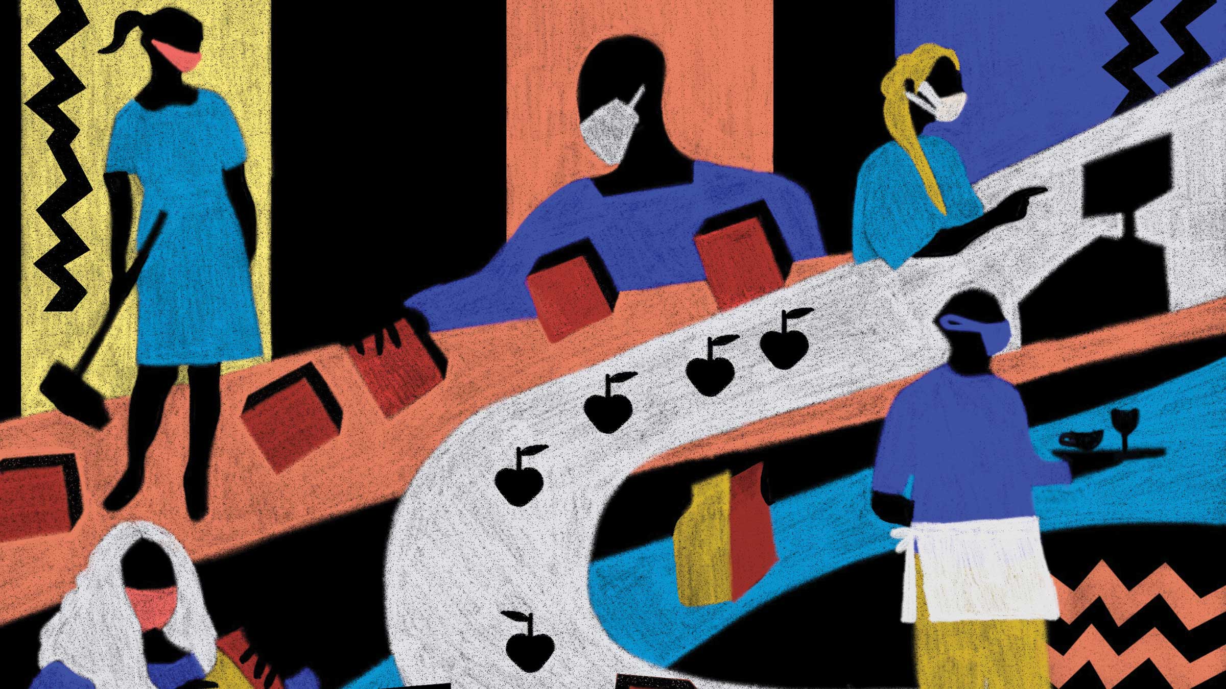 For workers, a cascade of risk | Federal Reserve Bank of Minneapolis